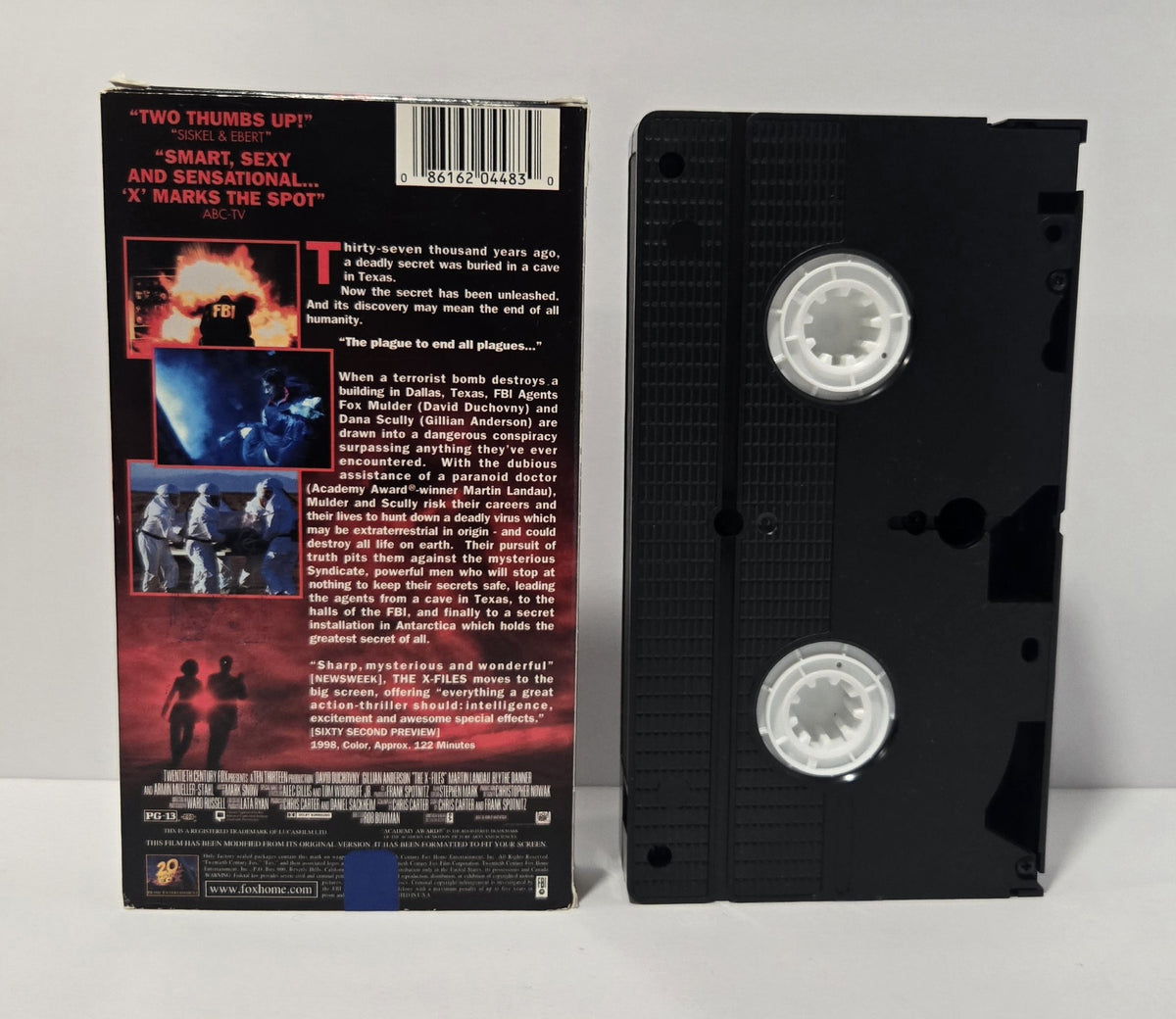 The X Files Movie VHS Tape (1998) – Geek Guilt