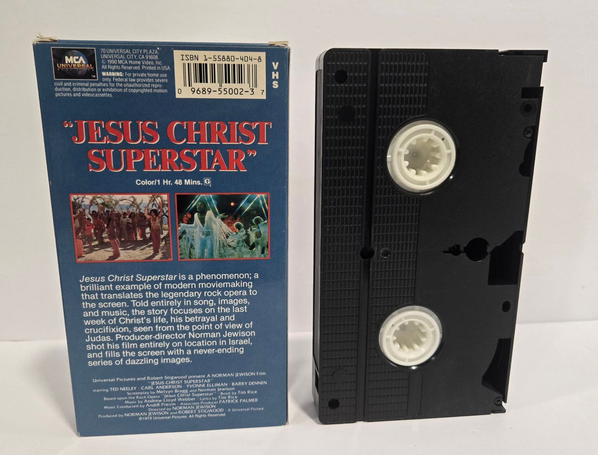 Jesus Christ Super Star VHS Tape (1990) – Geek Guilt
